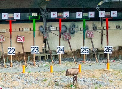 Turkey Shoot Target Shell Distances