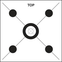 Paper Turkey Shoot Target Cards